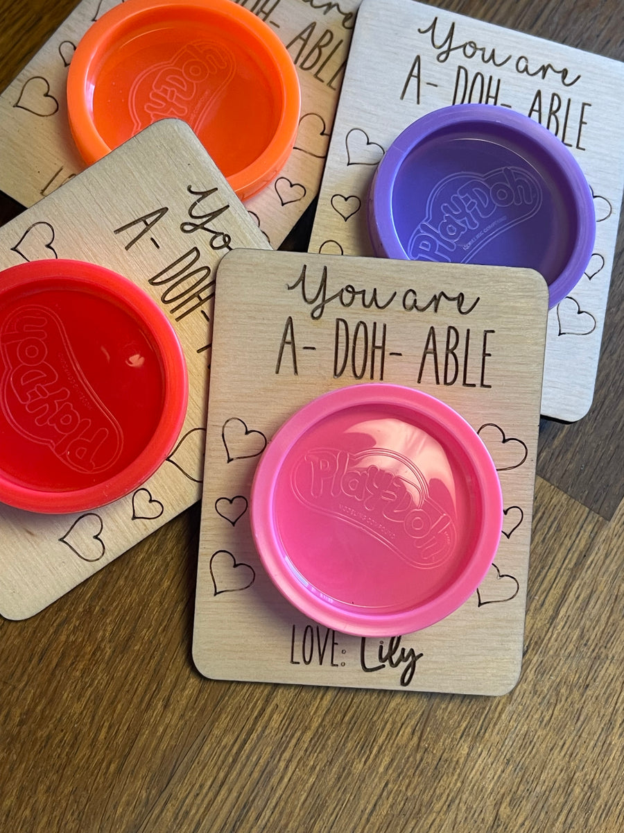 Play Doh Cards (with Play Doh) – Hill & Daughters Design