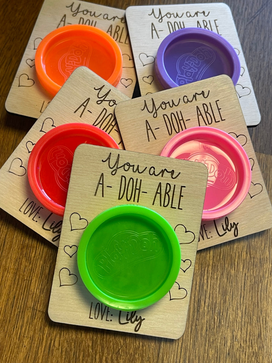 Play Doh Cards (Card only included) – Hill & Daughters Design